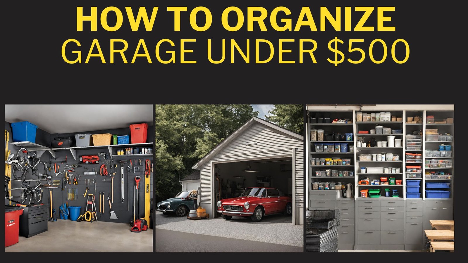 How to Organize Garage at Home - Dream Home Heaven